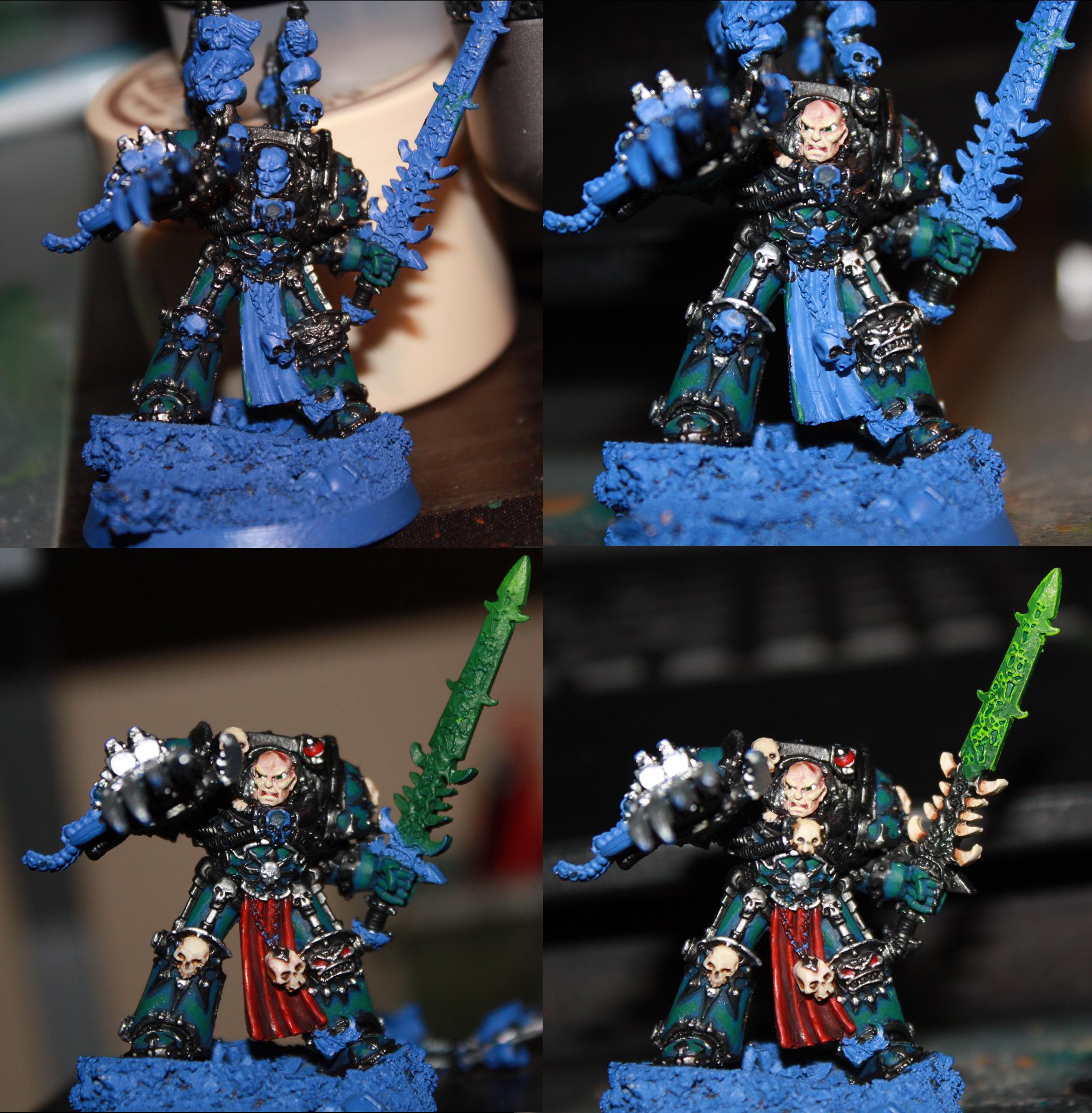 Abaddon, Alpha Legion, Captain, Work In Progress - Original Steps - Gallery - DakkaDakka